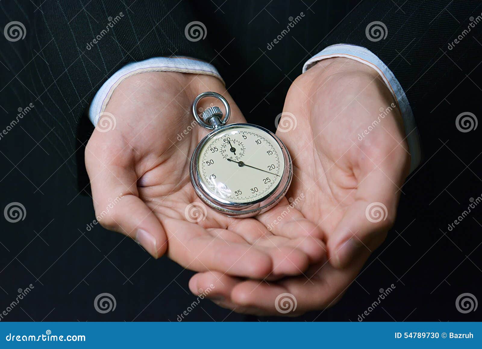 Save Your Time, Stopwatch in Hands Stock Photo - Image of break, away ...