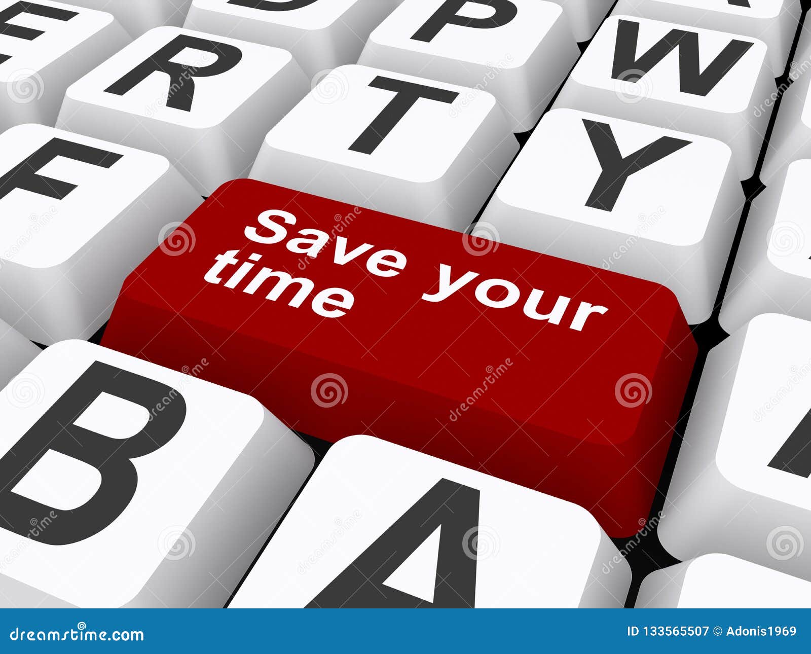 Save your time stock illustration. Illustration of return - 133565507
