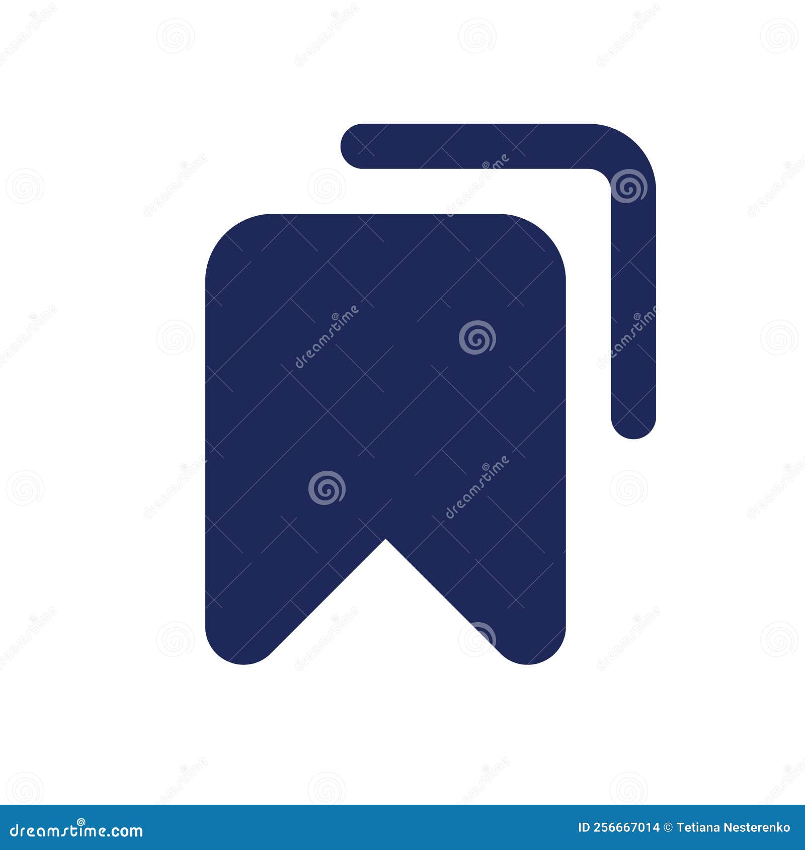 Saved Messages Pixel Perfect Flat Gradient Two-color Ui Icon Cartoon Vector | CartoonDealer.com ...