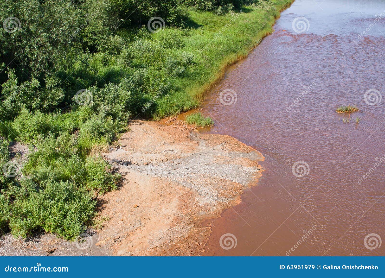 Saved the Rivers with Dirty Water Stock Image - Image of dirty, nature ...