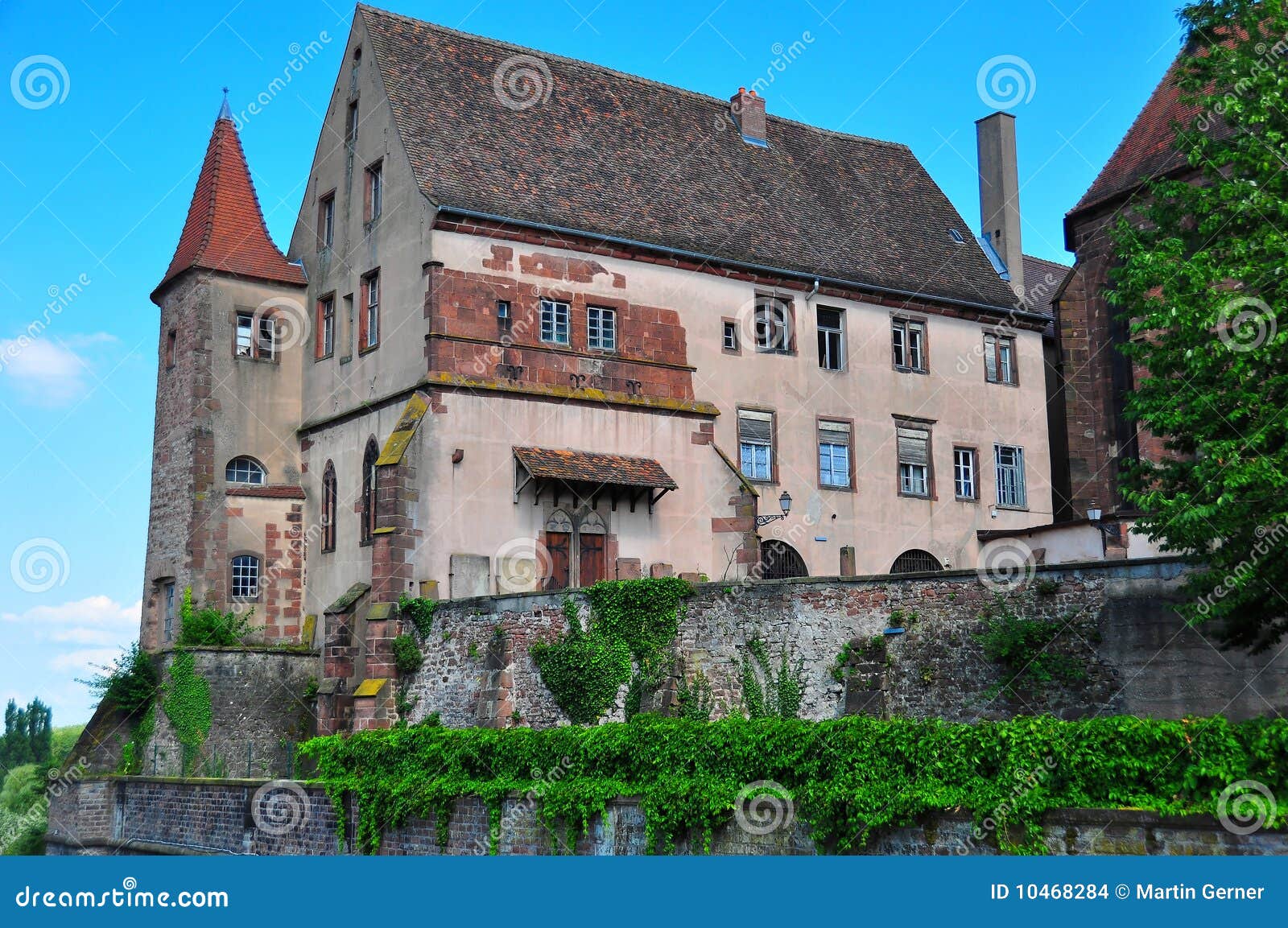 Saverne View stock photo. Image of saverne, houses, town - 10468284