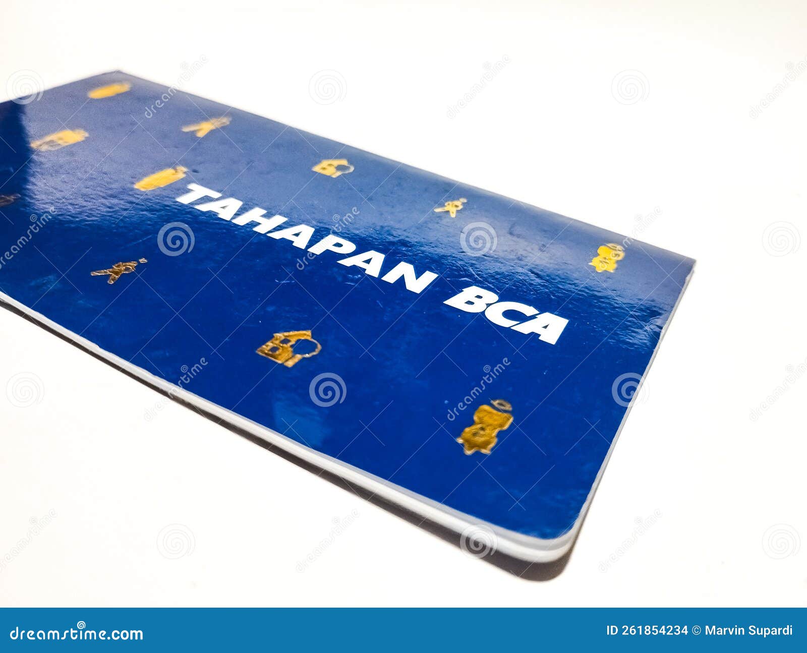 Bankbook or Passbook of BCA Bank. Stock Photo - Image of advertising ...