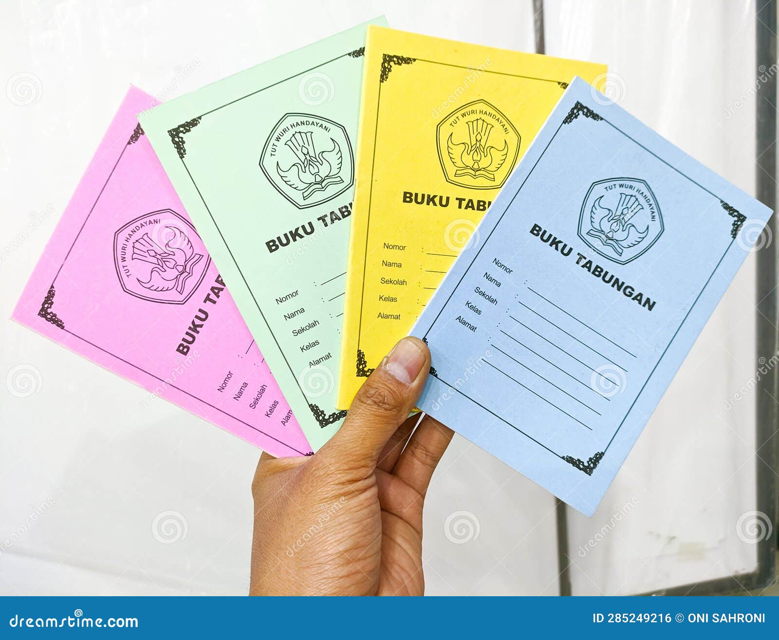 Saving Book for Elementary School Children Stock Photo - Image of ...