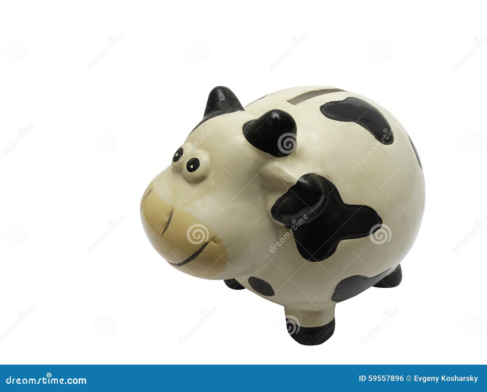 Saving cow stock photo. Image of happy, business, budget - 59557896