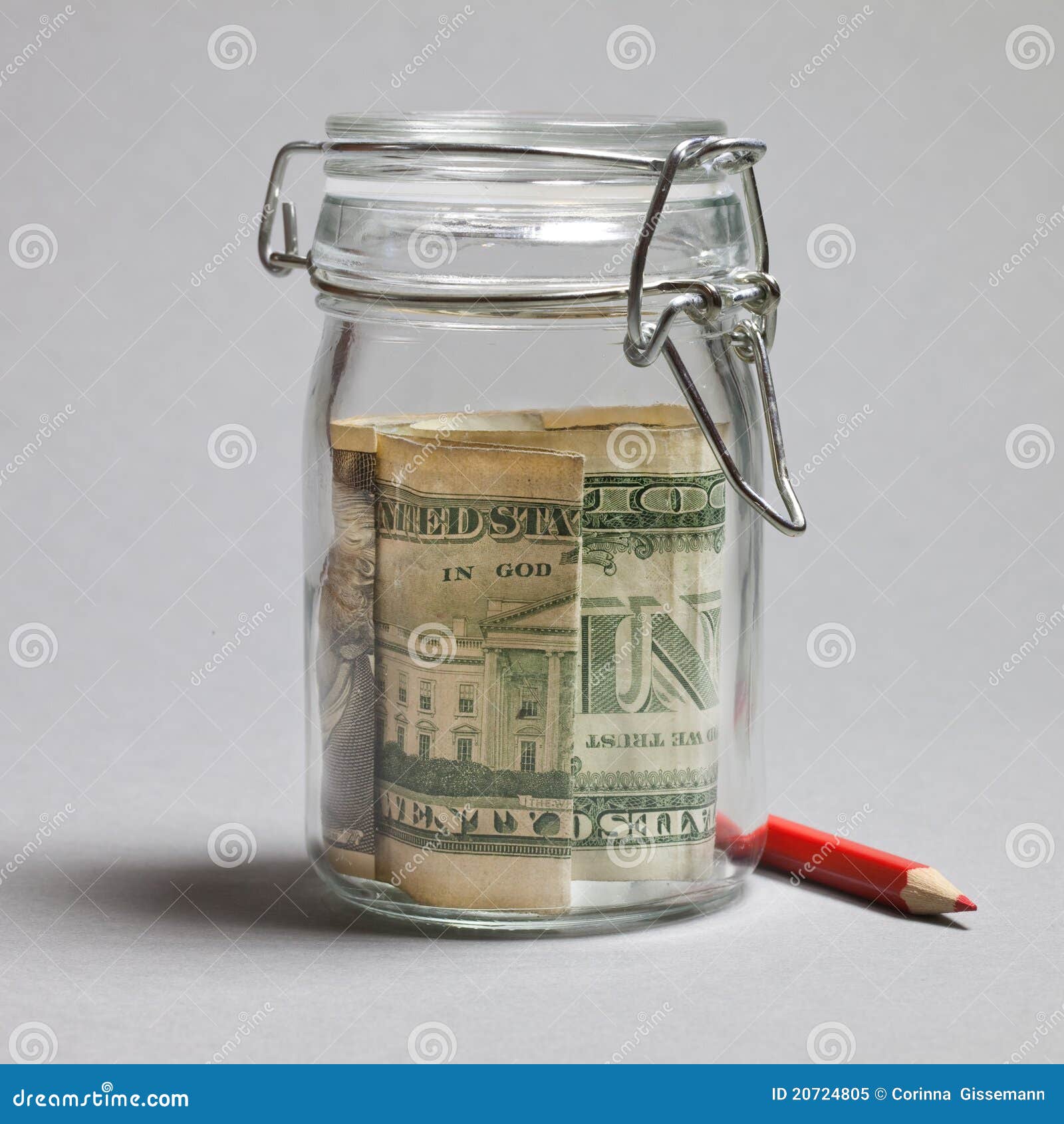 Saving dollar stock image. Image of blank, abstract, background - 20724805