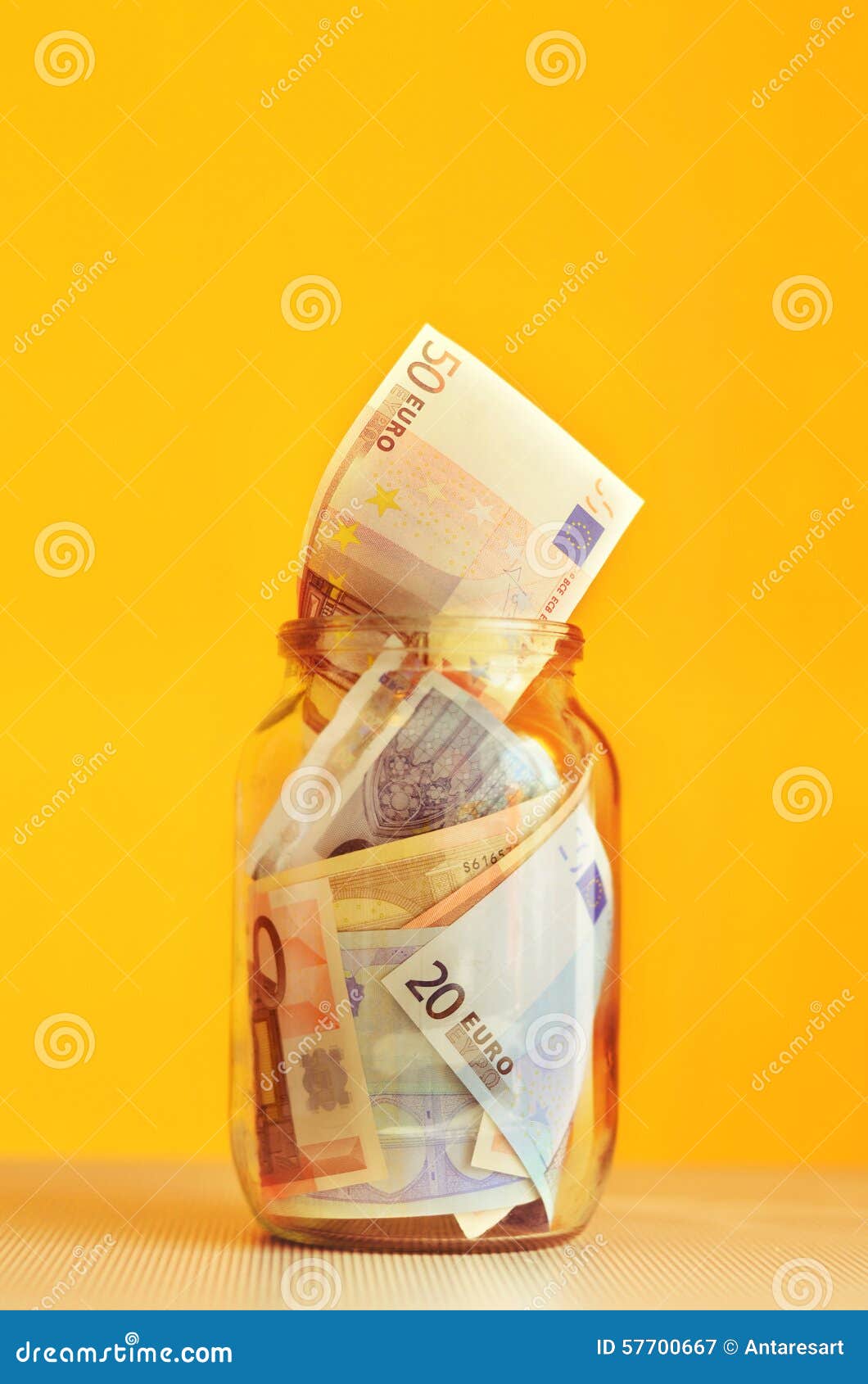 Saving Euro Money in Glass Jar Stock Image - Image of bank, deposit ...