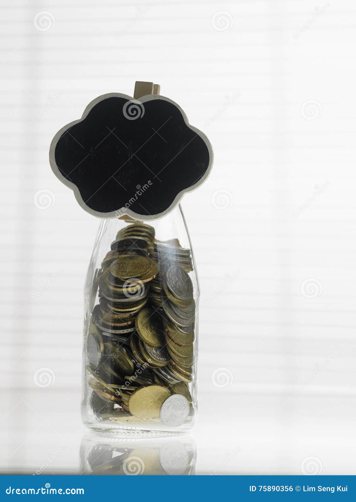 Saving for future stock photo. Image of shape, cloud - 75890356