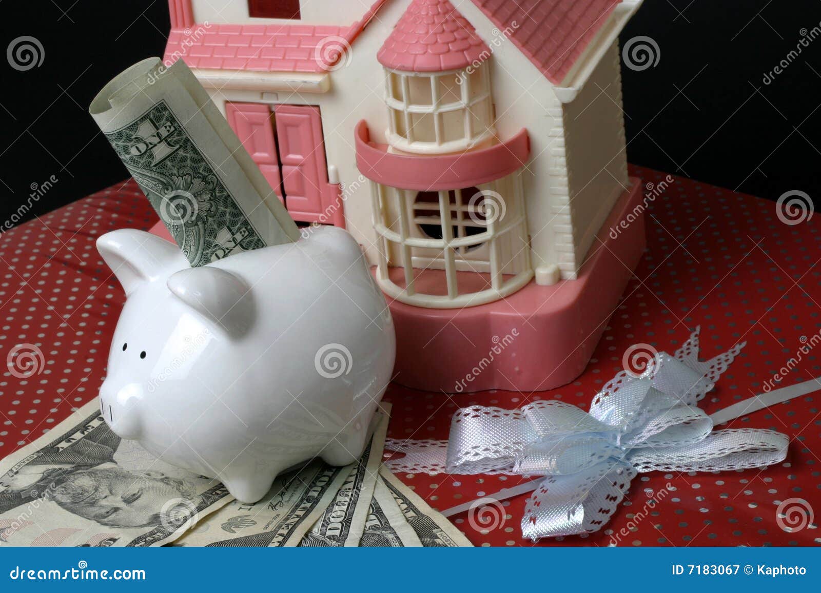 Saving for home stock image. Image of dollars, concept - 7183067