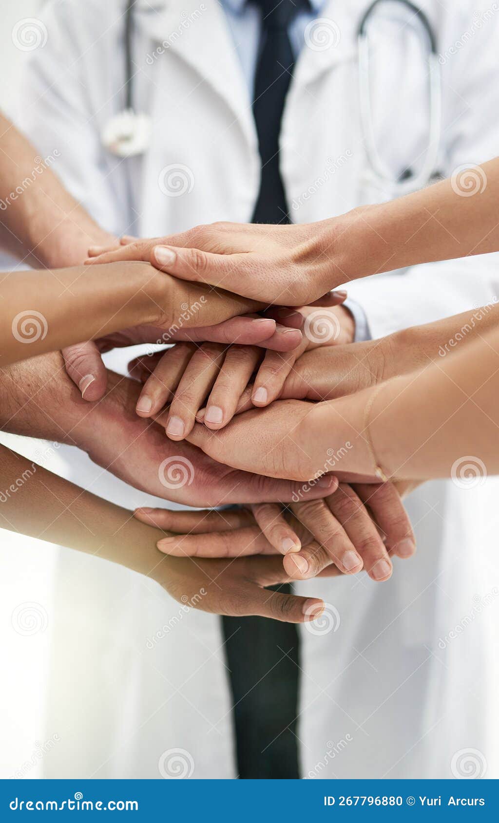 Saving Lives is a Team Effort. a Group If Unidentifiable Doctors ...