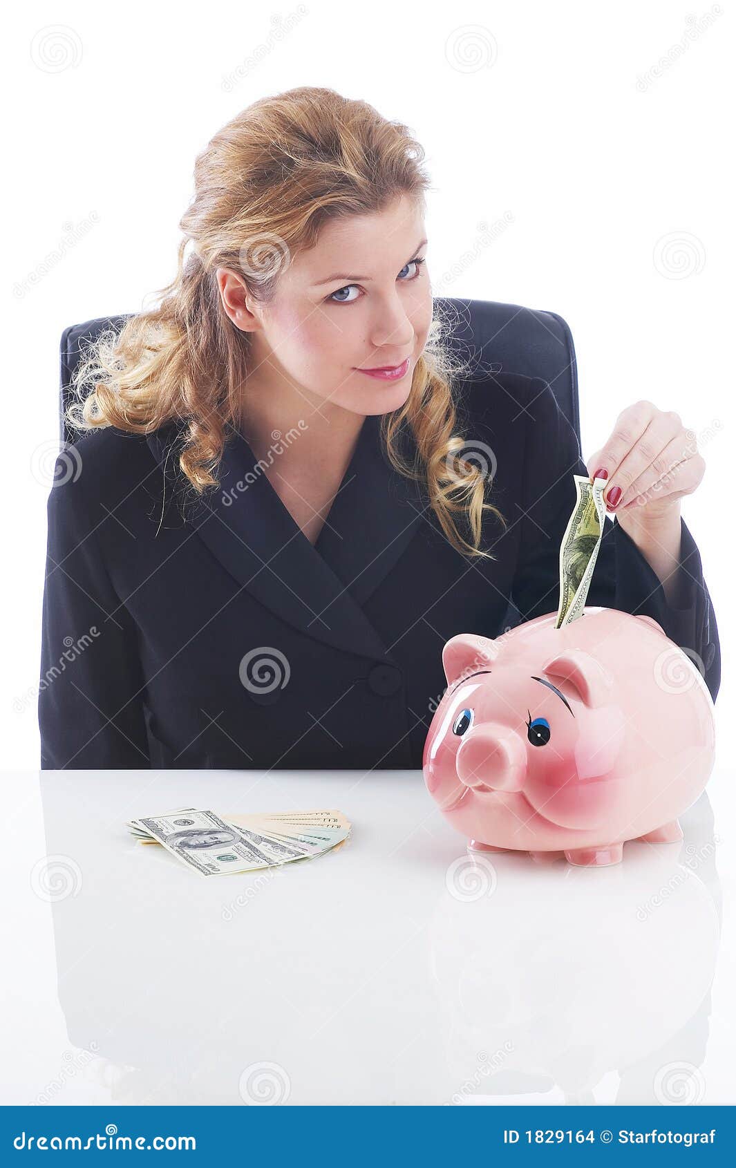 Saving money stock photo. Image of manager, business, investment - 1829164