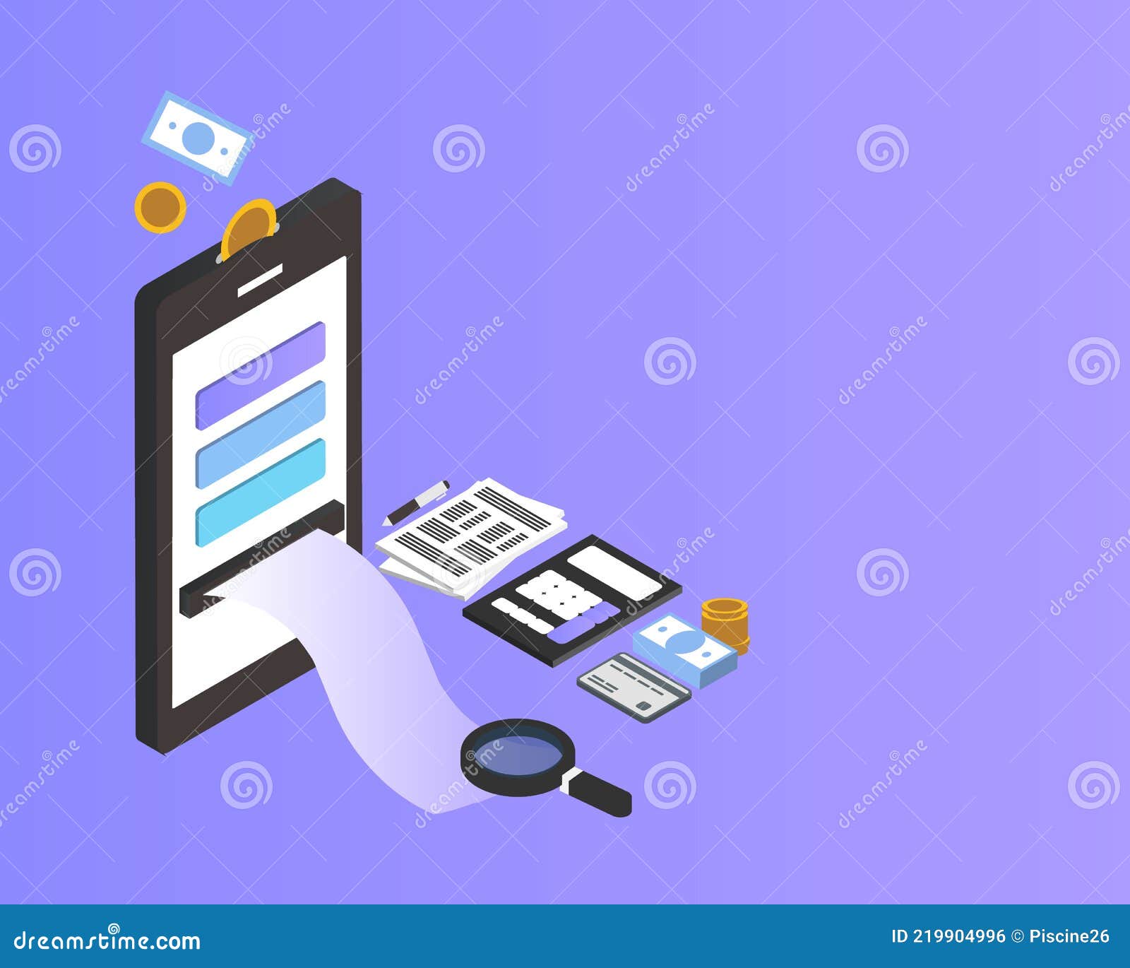 Saving Money Application from Mobile Phone and Can Use for Expense ...