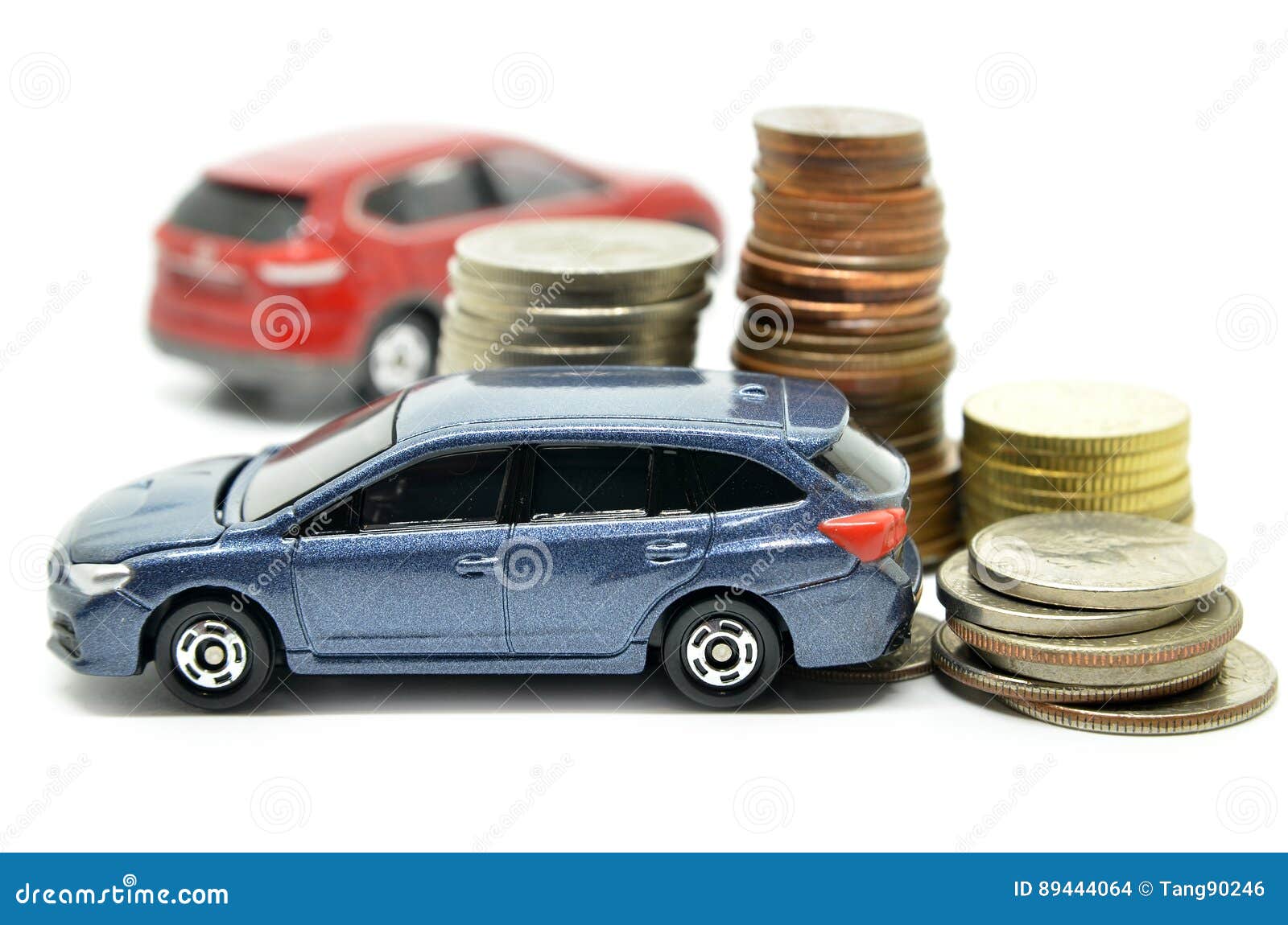 Saving Money for a Car Concept Stock Photo - Image of buying, costs ...