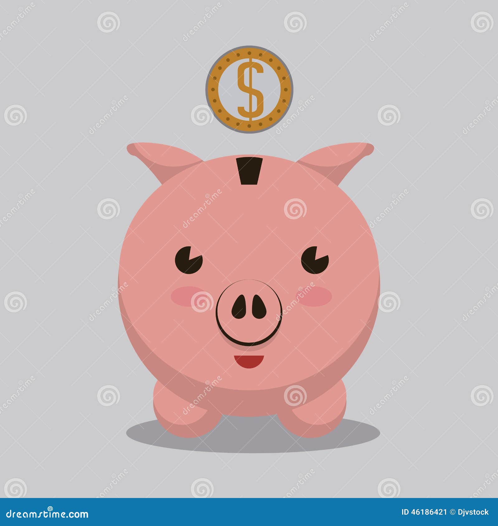 Saving money design stock vector. Illustration of save - 46186421