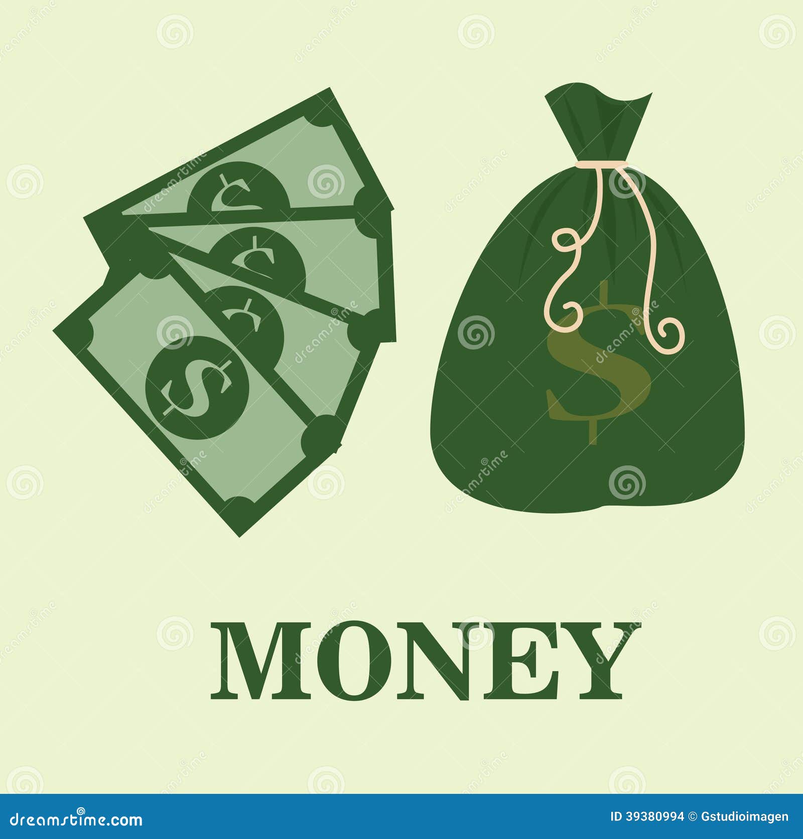 Saving money design stock vector. Illustration of market - 39380994