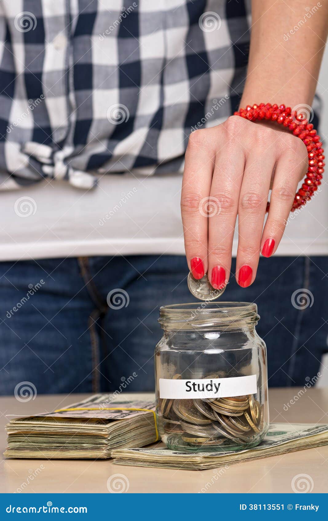 Saving money for education stock image. Image of high - 38113551