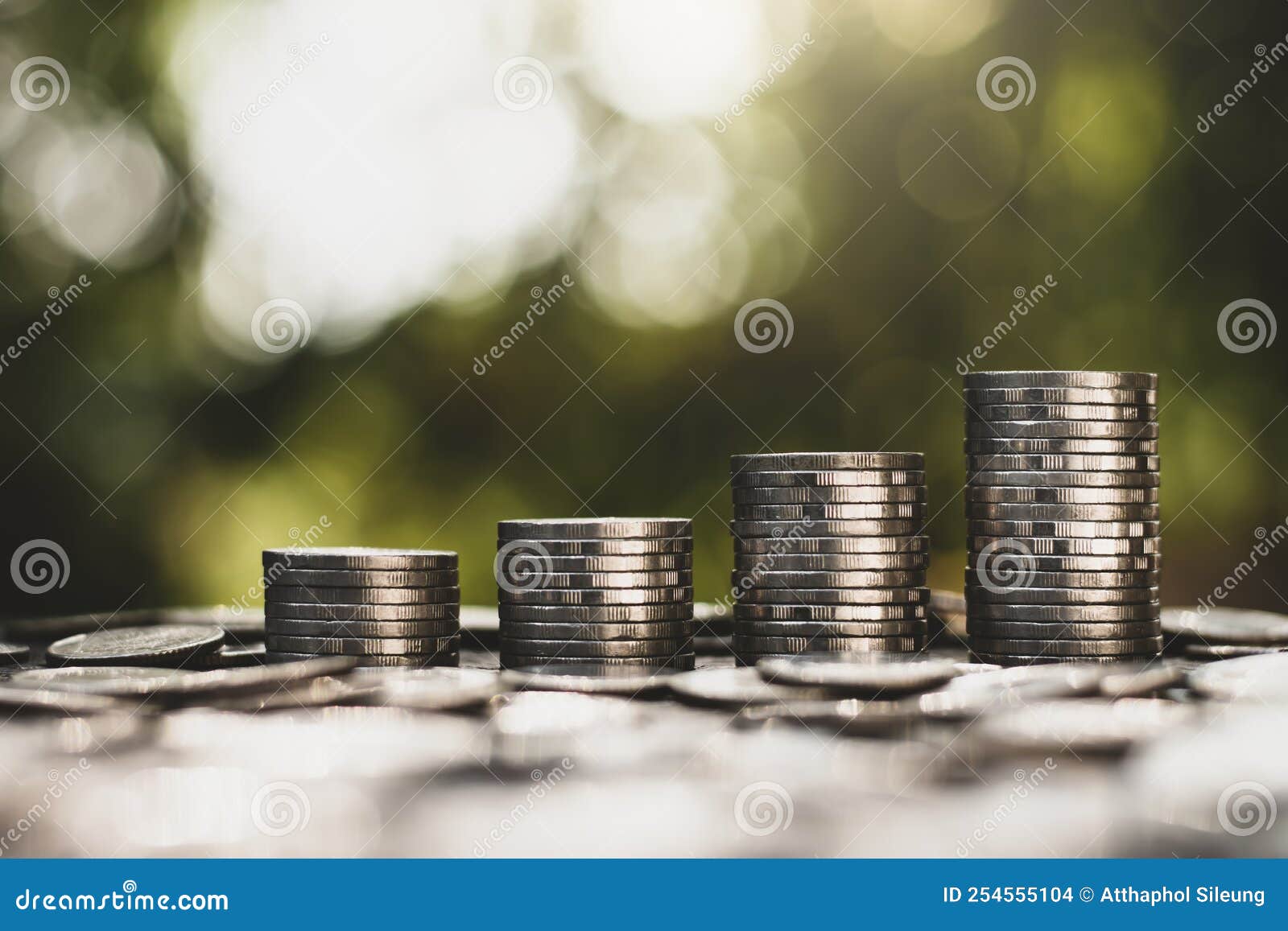 Saving Money for the Future Stock Photo - Image of future, development ...