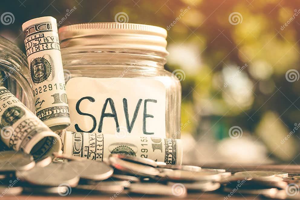Saving Money for the Future Sustainability, Concept Saving Money for ...