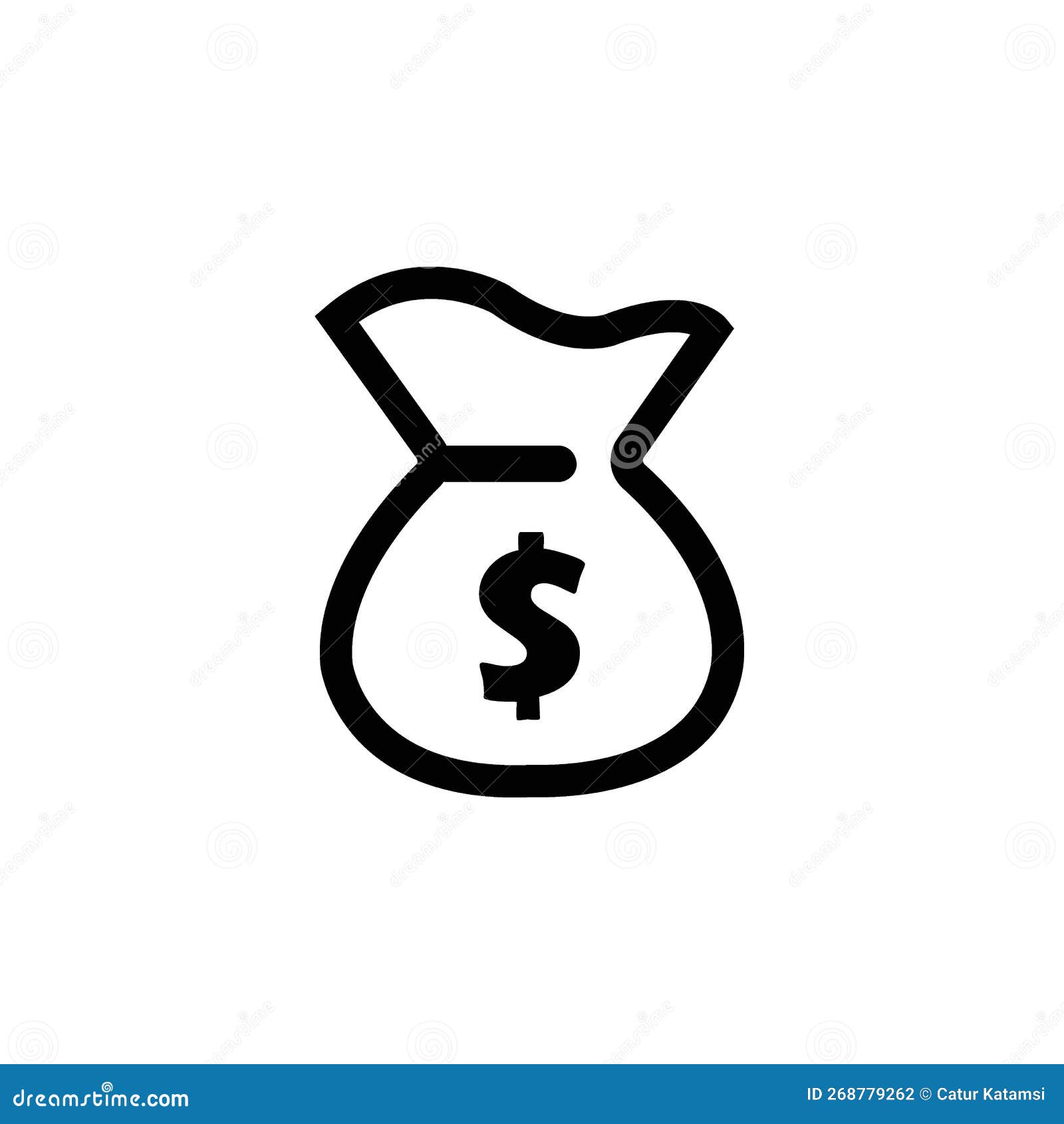 Saving Money Icon Logo Vector Design Template Stock Illustration ...