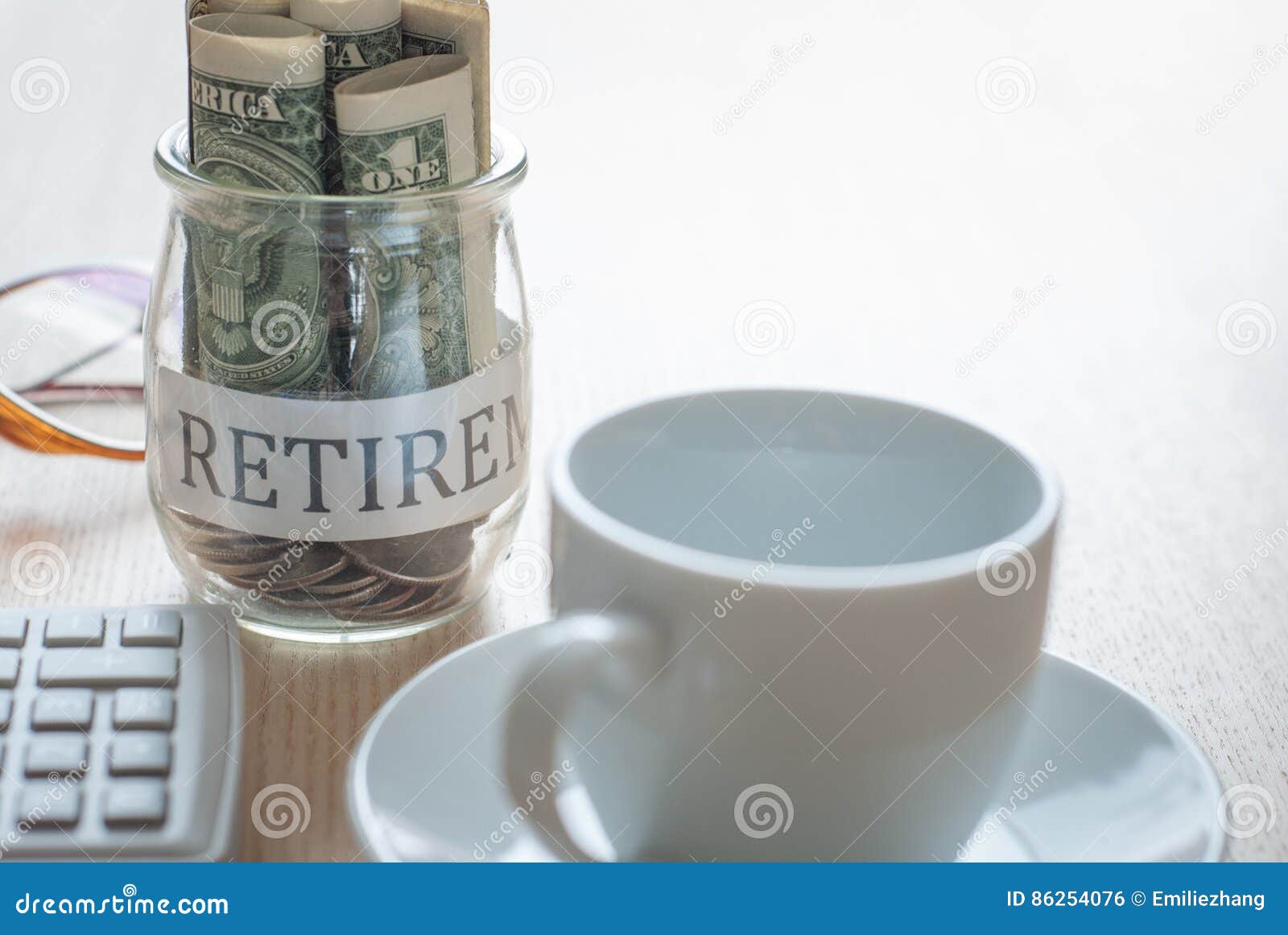Saving Money for Retirement Plan Stock Photo - Image of investment ... Saving Money for Retirement Plan Stock Photo - Image of investment ...
