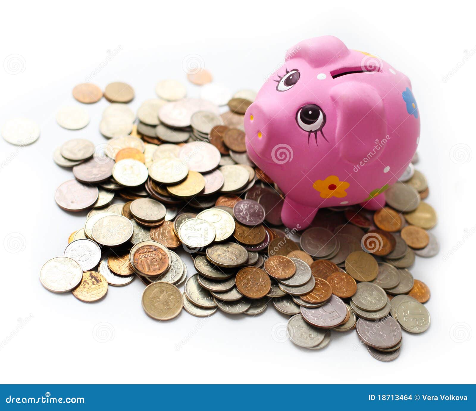 Saving pig stock photo. Image of cash, business, banking - 18713464