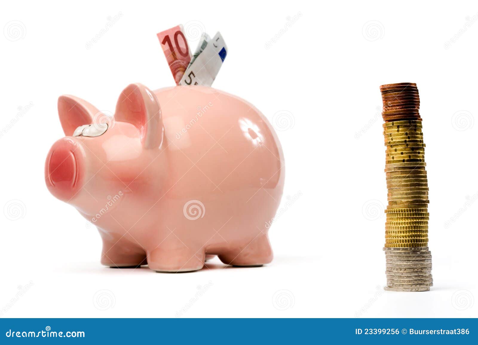 Saving pig stock photo. Image of rate, business, buying - 23399256