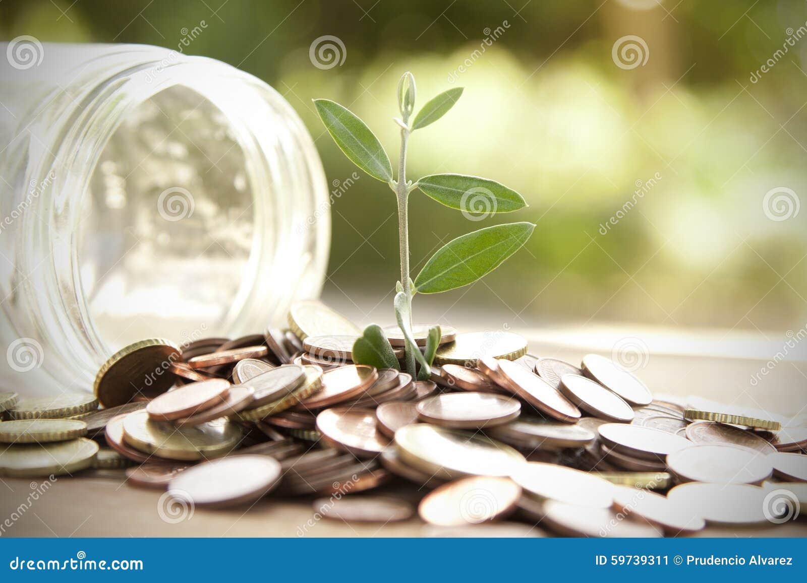 Saving stock image. Image of concept, conceptual, coins - 59739311