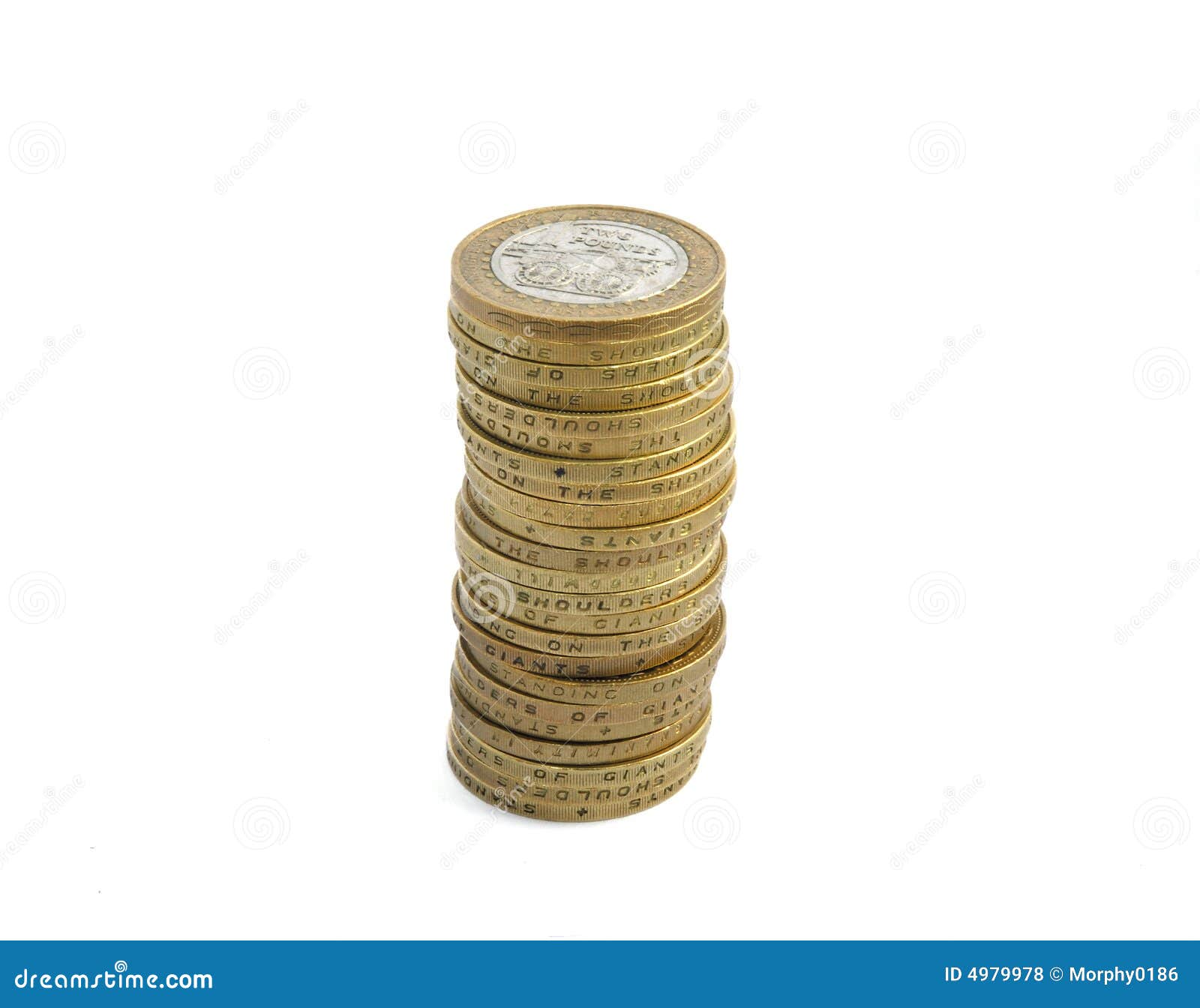 Saving pounds stock photo. Image of mint, coin, decimal - 4979978
