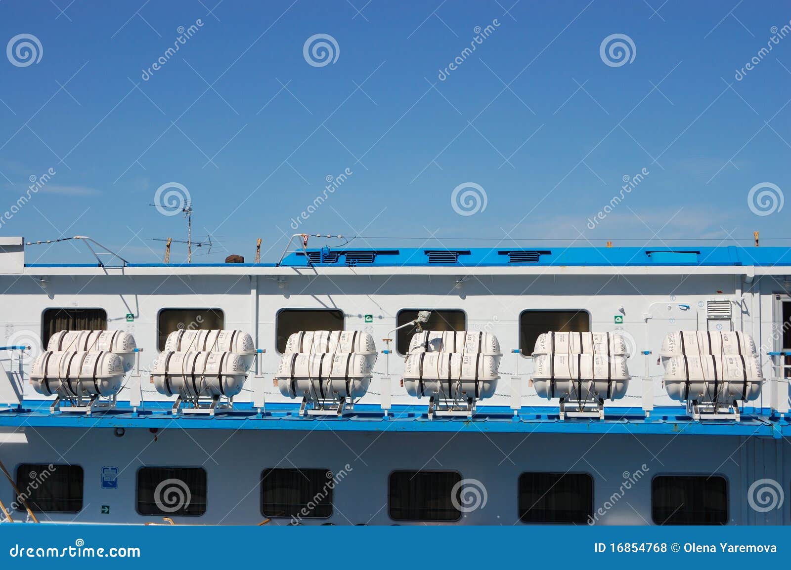 Saving rafts stock photo. Image of ship, light, ocean - 16854768