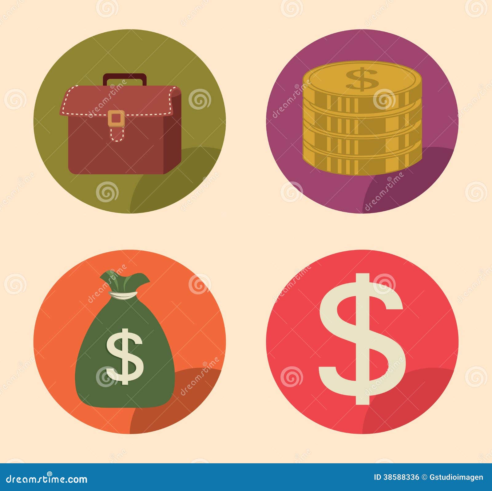 Saving signs stock vector. Illustration of economy, dollar - 38588336