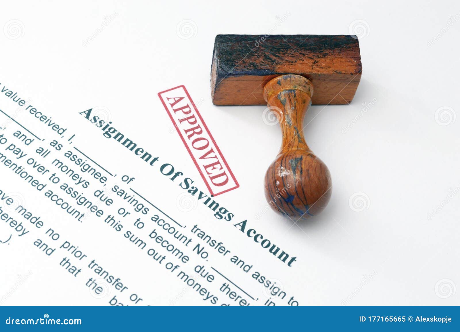 Savings account form stock image. Image of form, statement - 177165665