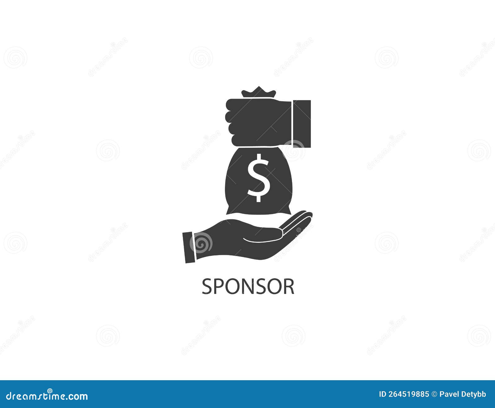 Sponsor Icon. Flat Creative Element From Business Management Icons ...