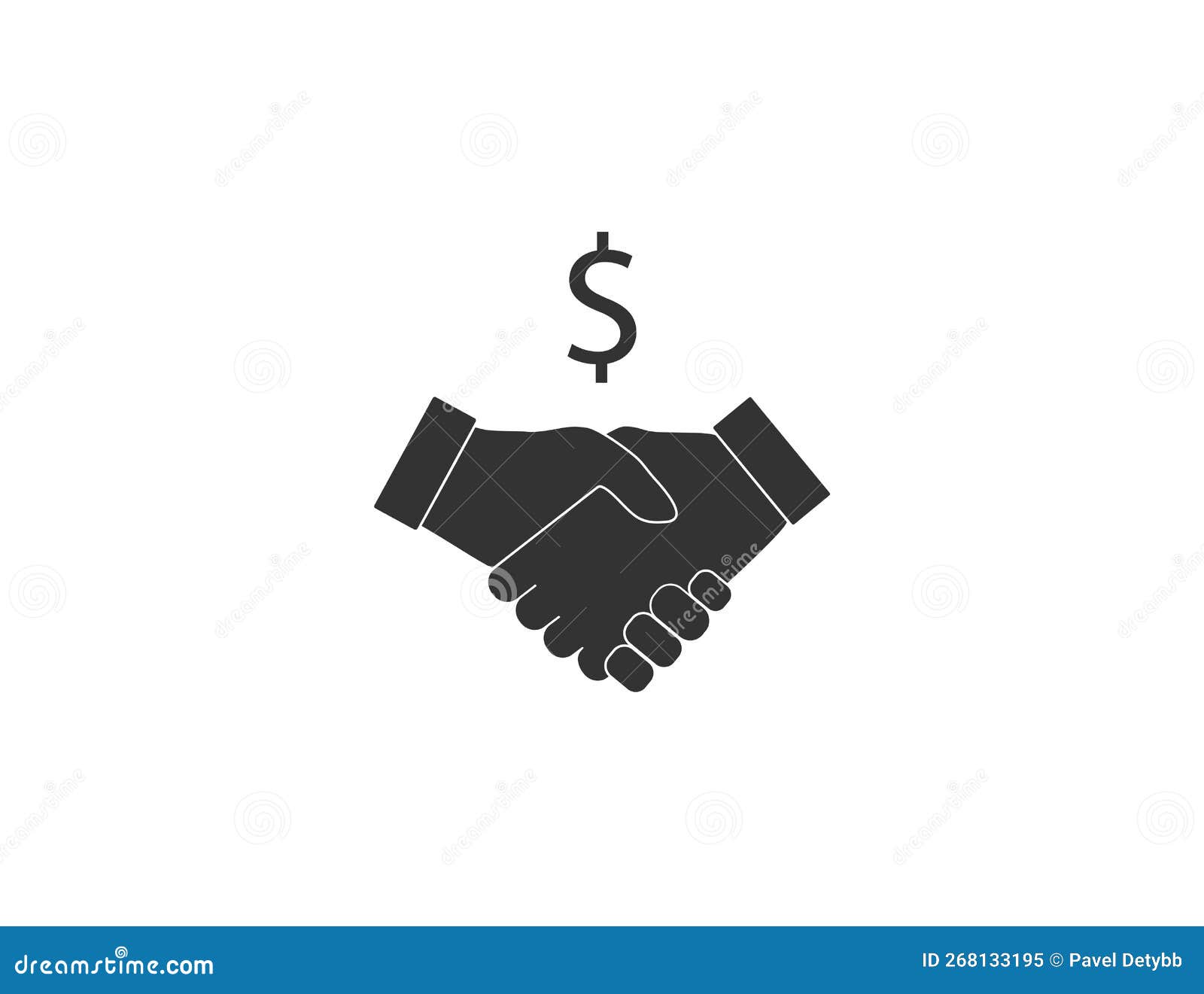 Sponsor Icon Vector Male User Person Profile Avatar With Money Symbol ...