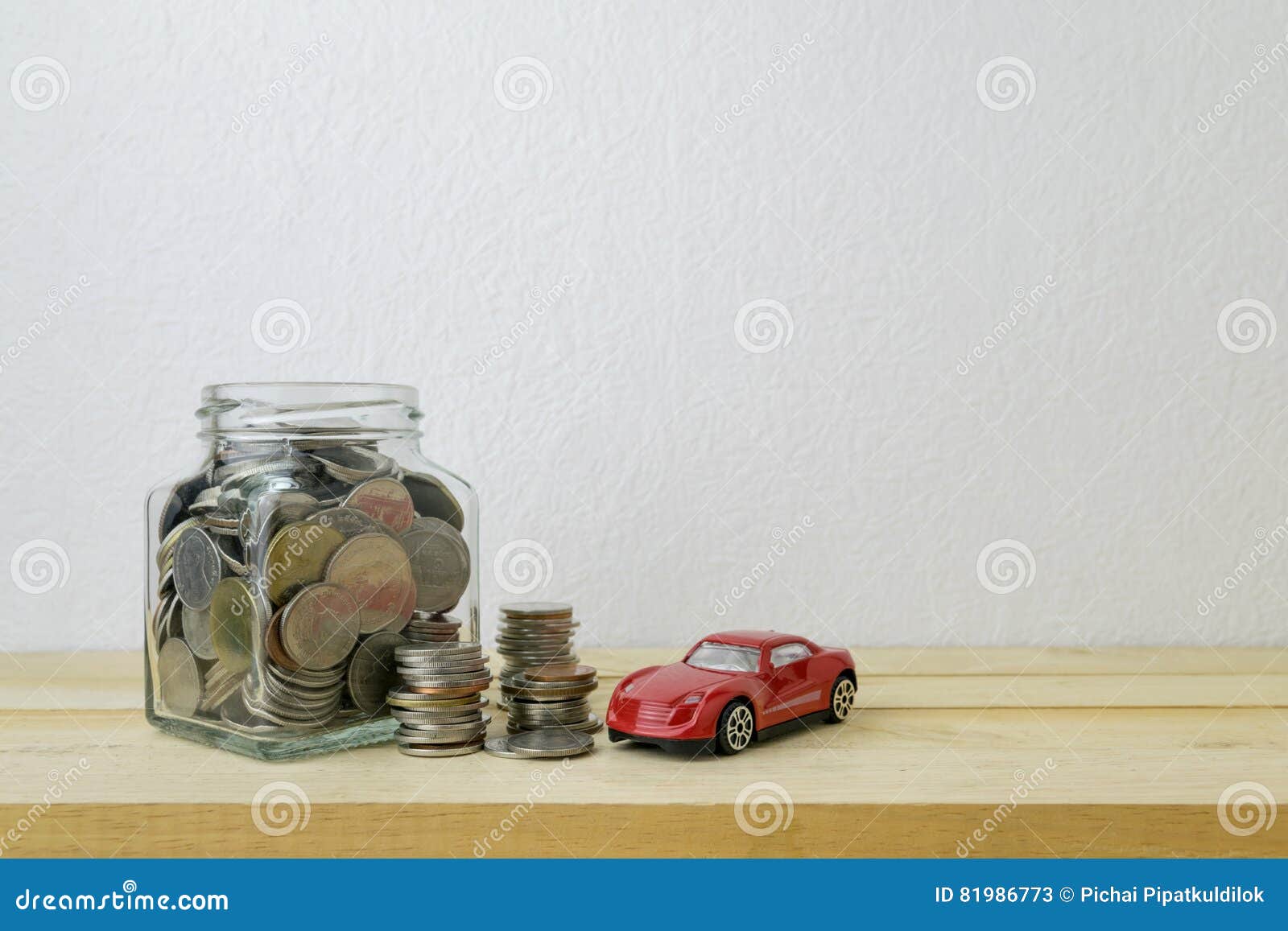 Savings plans for car stock image. Image of profit, capital - 81986773