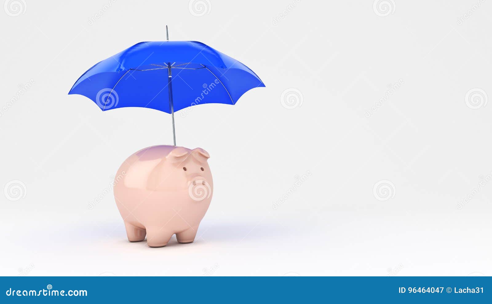 Savings Protection Concept. Stock Illustration - Illustration of ...