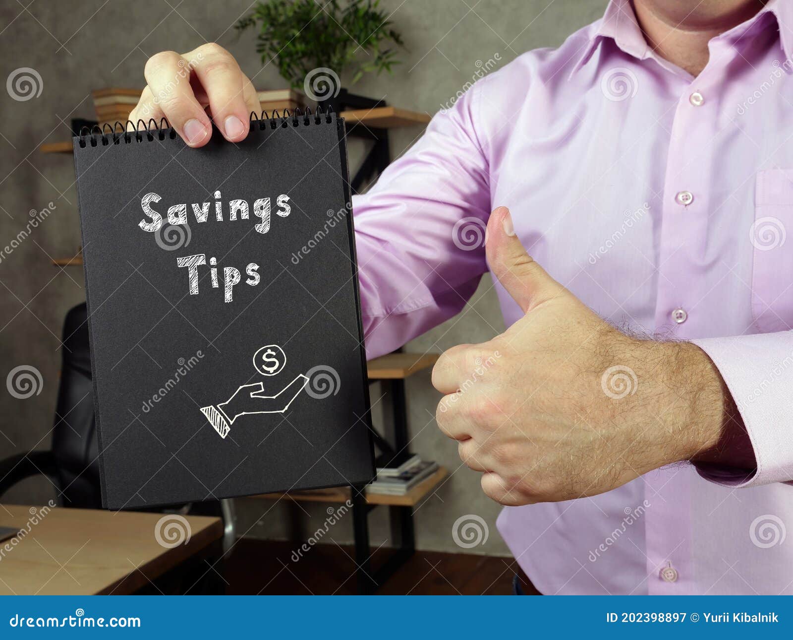 Savings Tips F Inscription on the Page Stock Image - Image of annuity ...