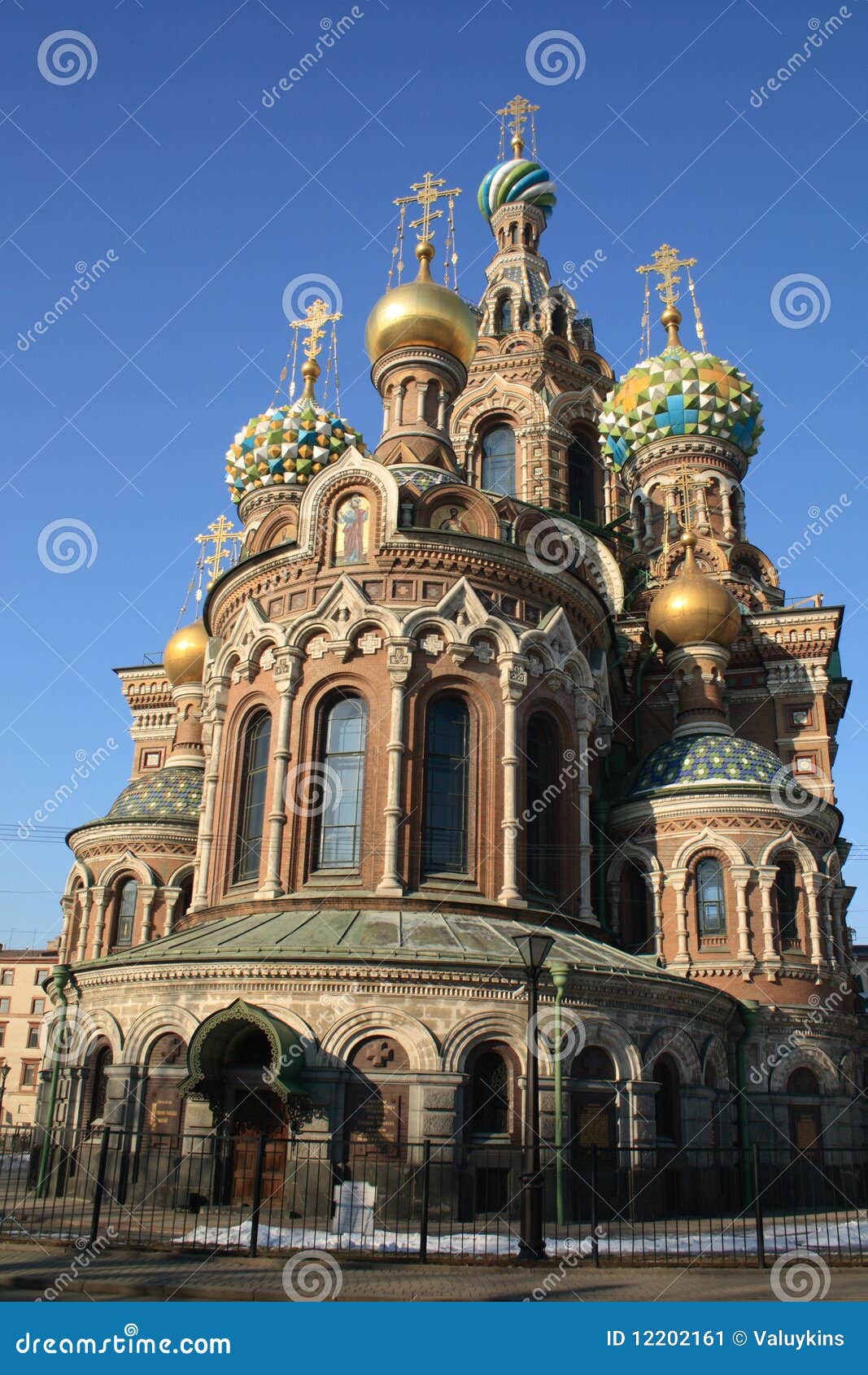 Savior on Spilled Blood stock image. Image of close, dome - 12202161