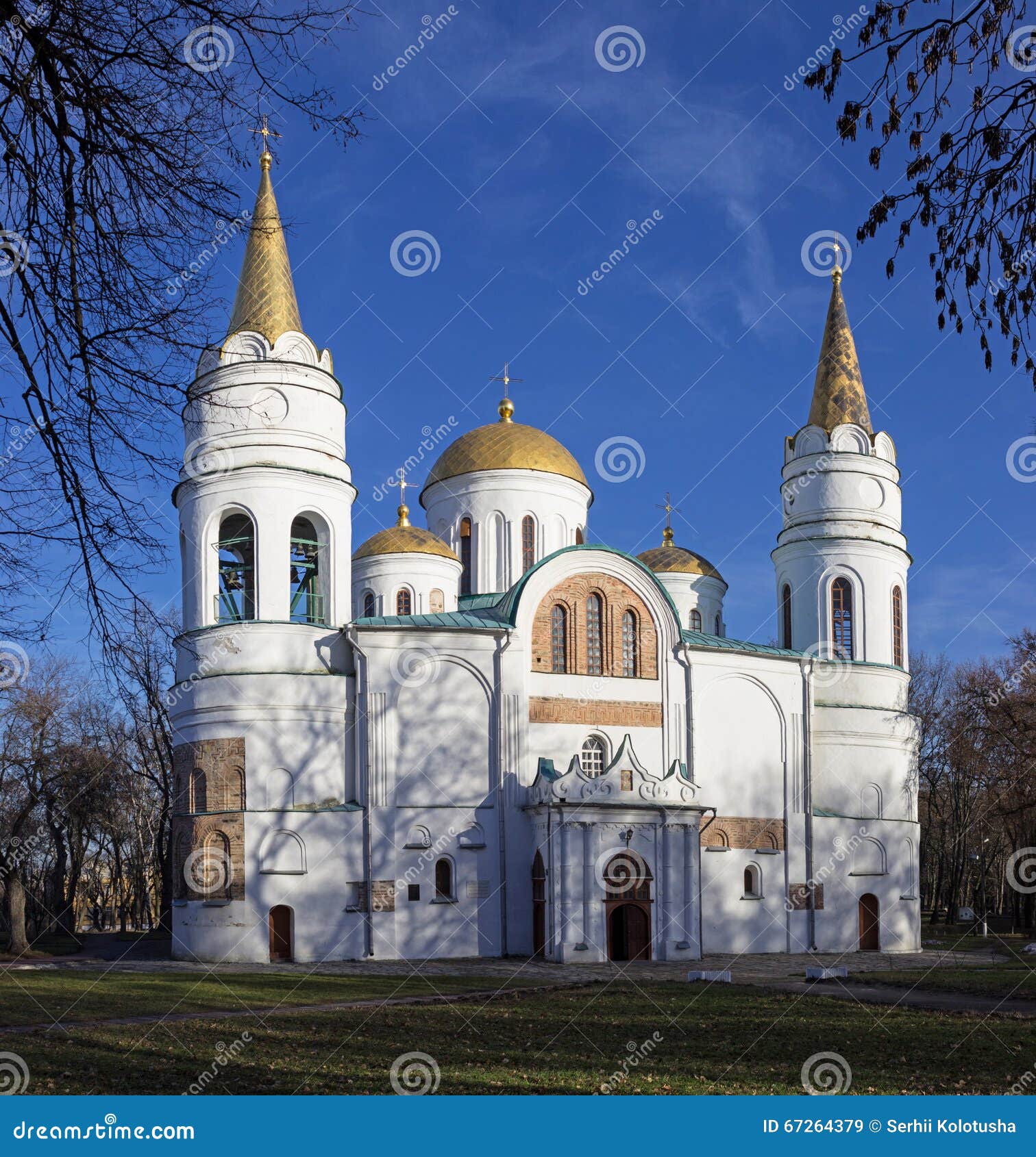 The Saviour Cathedral of Chernihiv, Ukraine Stock Image - Image of ...