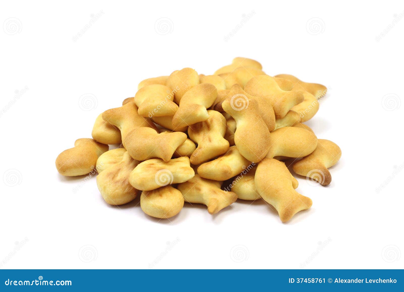 Savory Biscuits in the Shape of Fish Stock Image - Image of taste ...