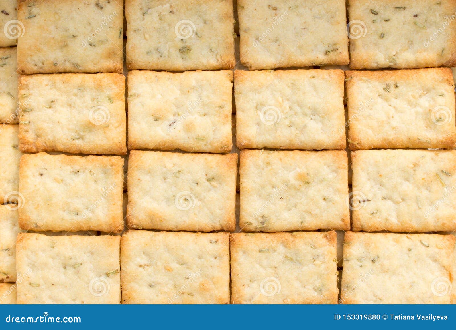 Savory cracker with herbs stock photo. Image of cooked - 153319880