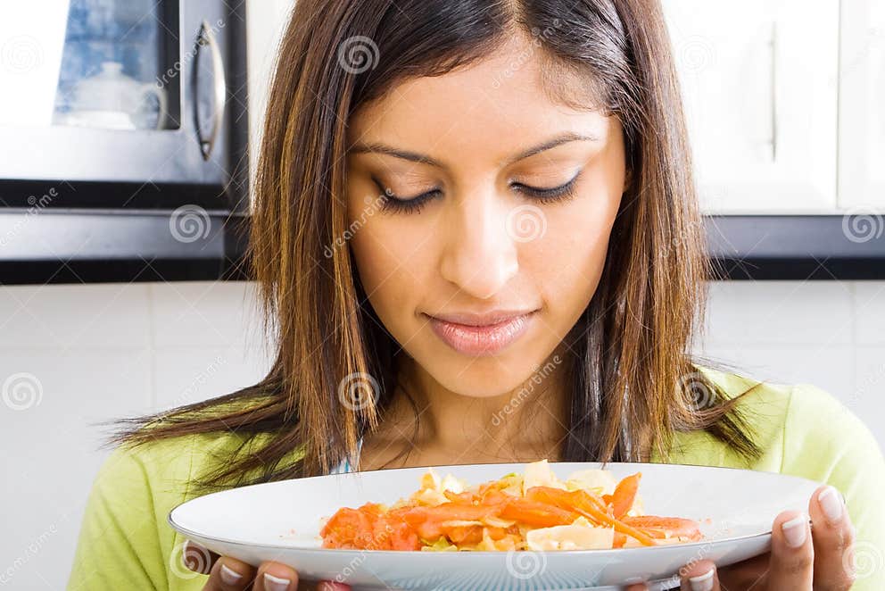Savory food stock photo. Image of eating, holding, female - 10312058
