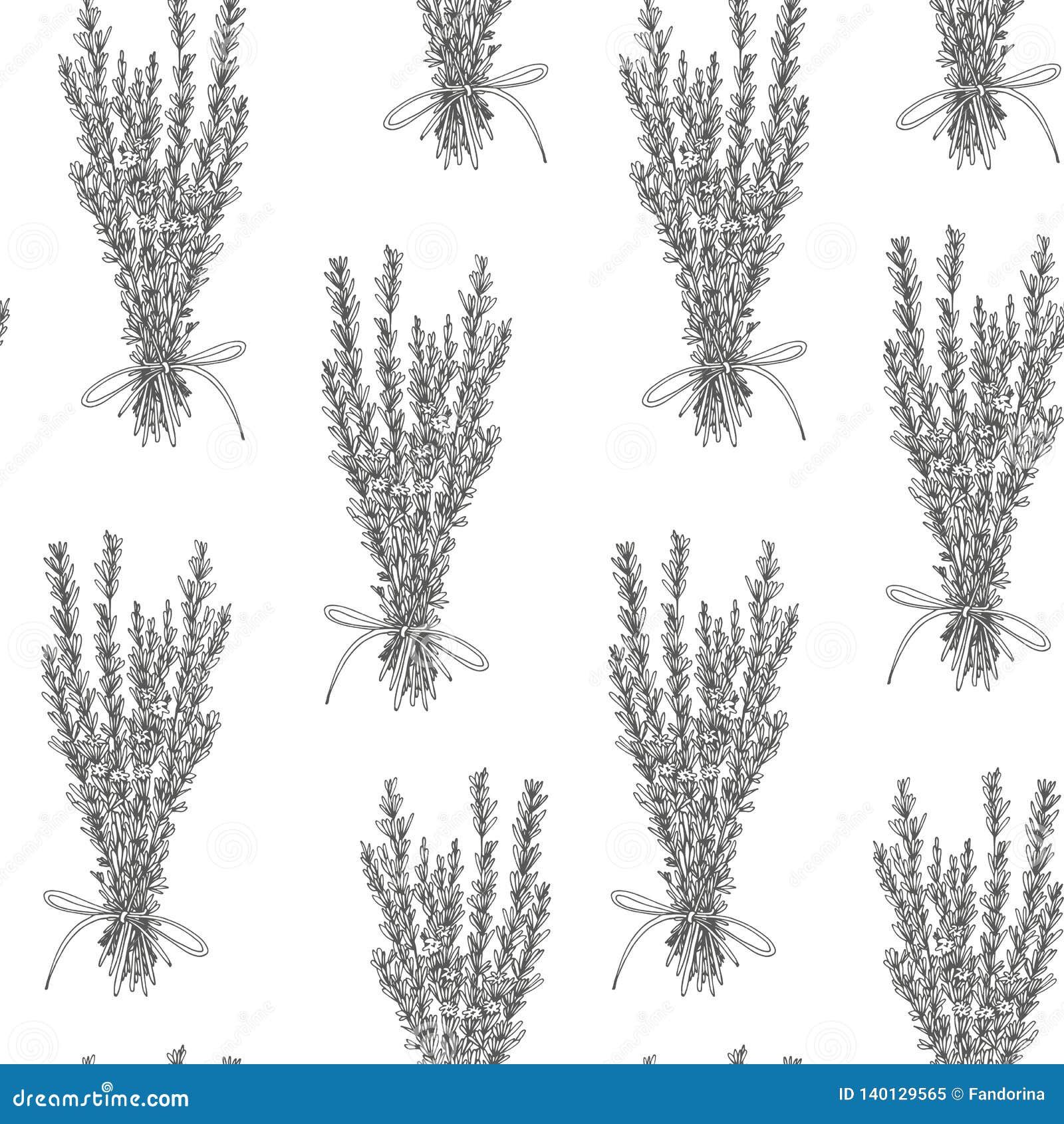 Savory Hand Drawn Seamless Background Stock Vector - Illustration of ...