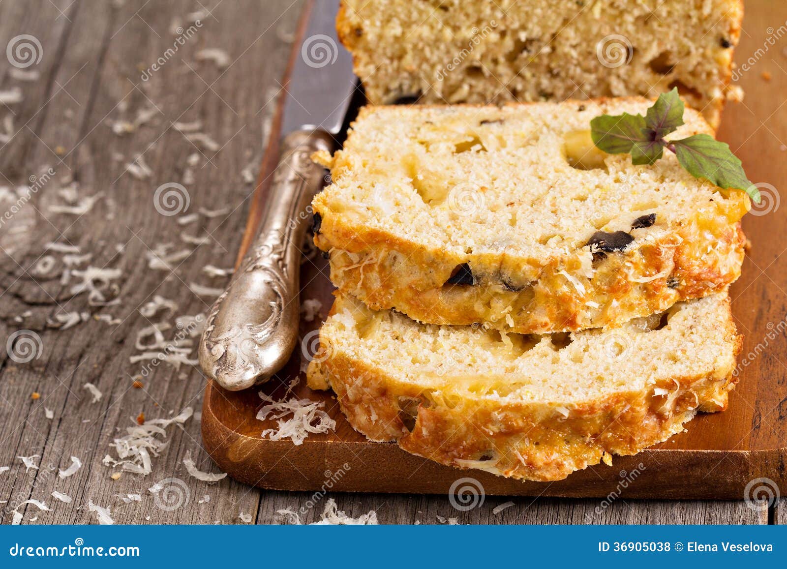 Savoury loaf cake stock photo. Image of weat, herbs, food - 36905038