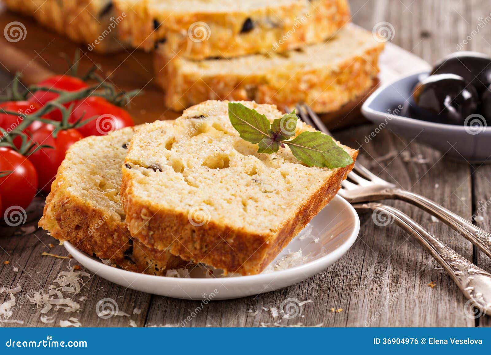 Savoury loaf cake stock photo. Image of bread, grated - 36904976