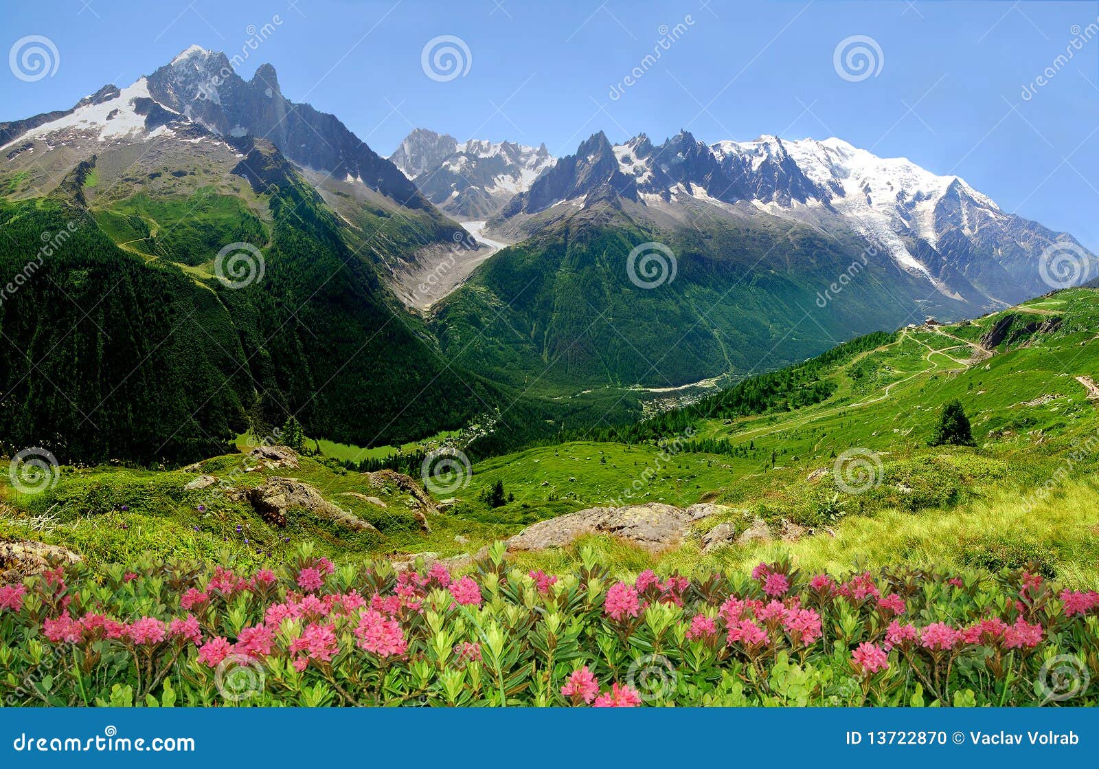 Savoy Alps stock photo. Image of slope, grand, high, national - 13722870