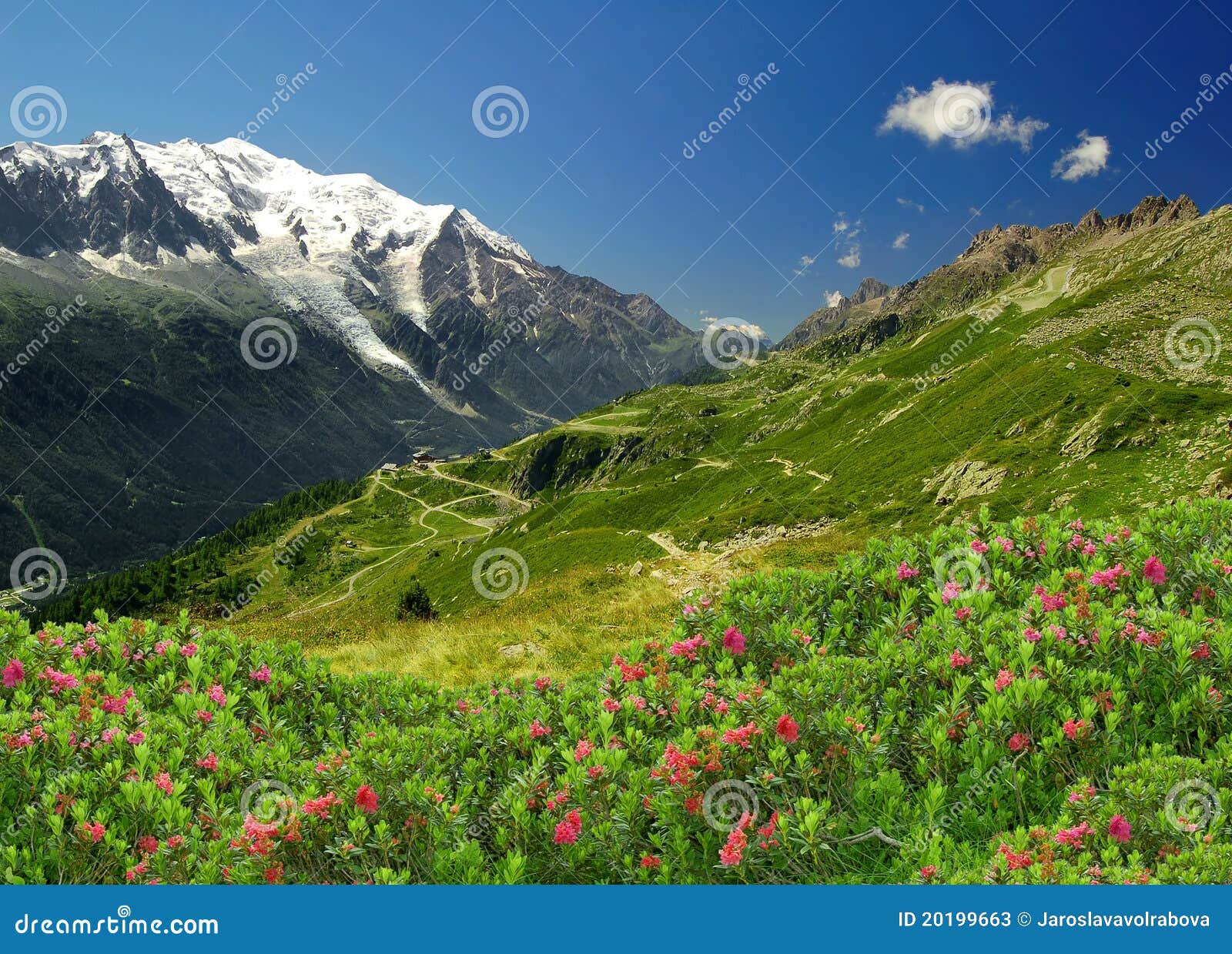 Savoy Alps stock image. Image of landscape, spring, glacier - 20199663