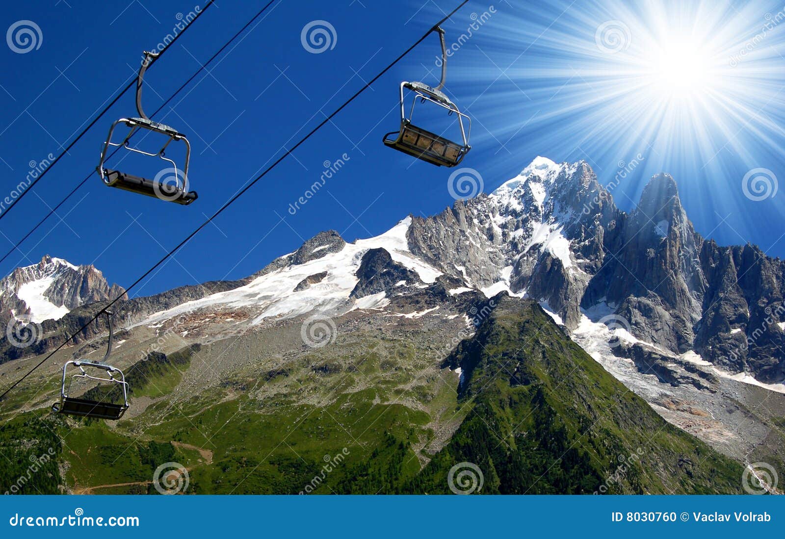 Savoy Alps in France stock photo. Image of horizon, high - 8030760