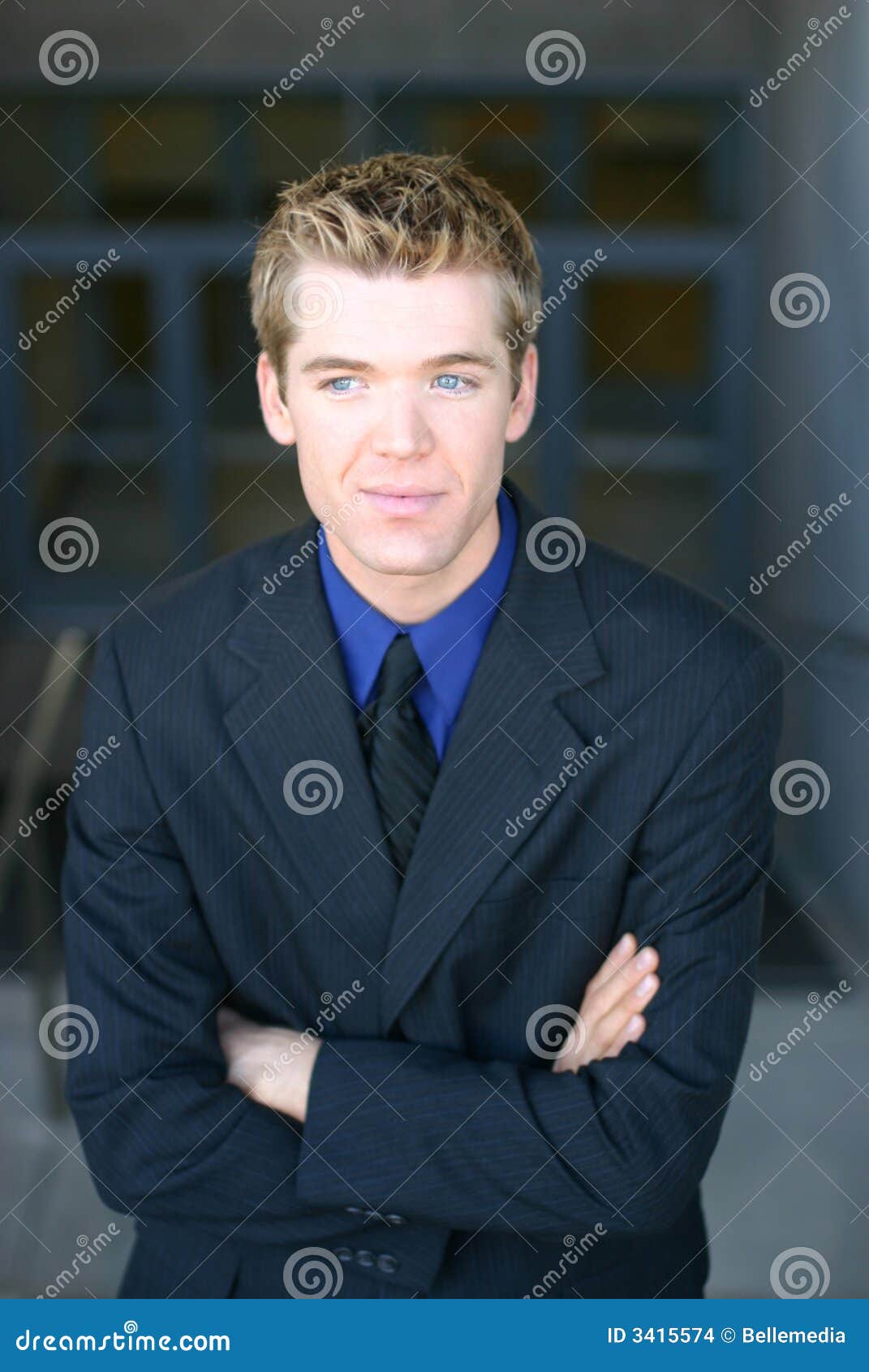 Savvy Businessman stock photo. Image of person, people - 3415574