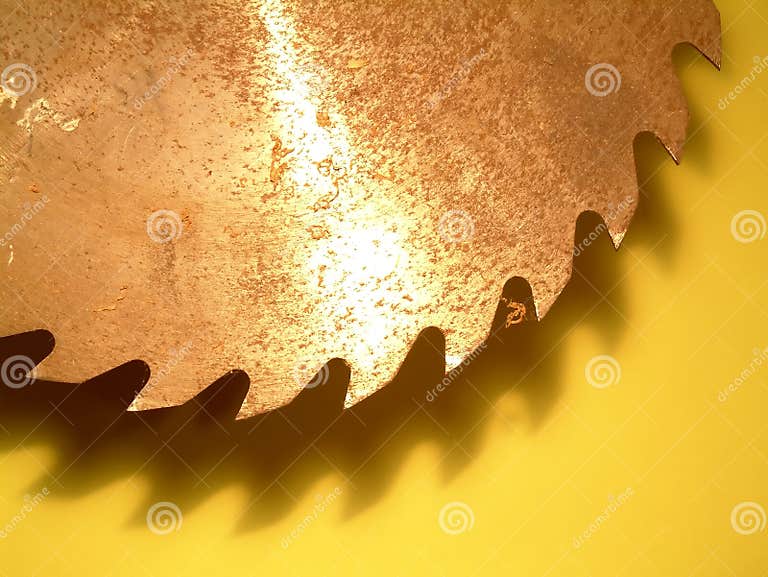 Saw blade stock image. Image of rusty, tool, circular, sharp - 12265