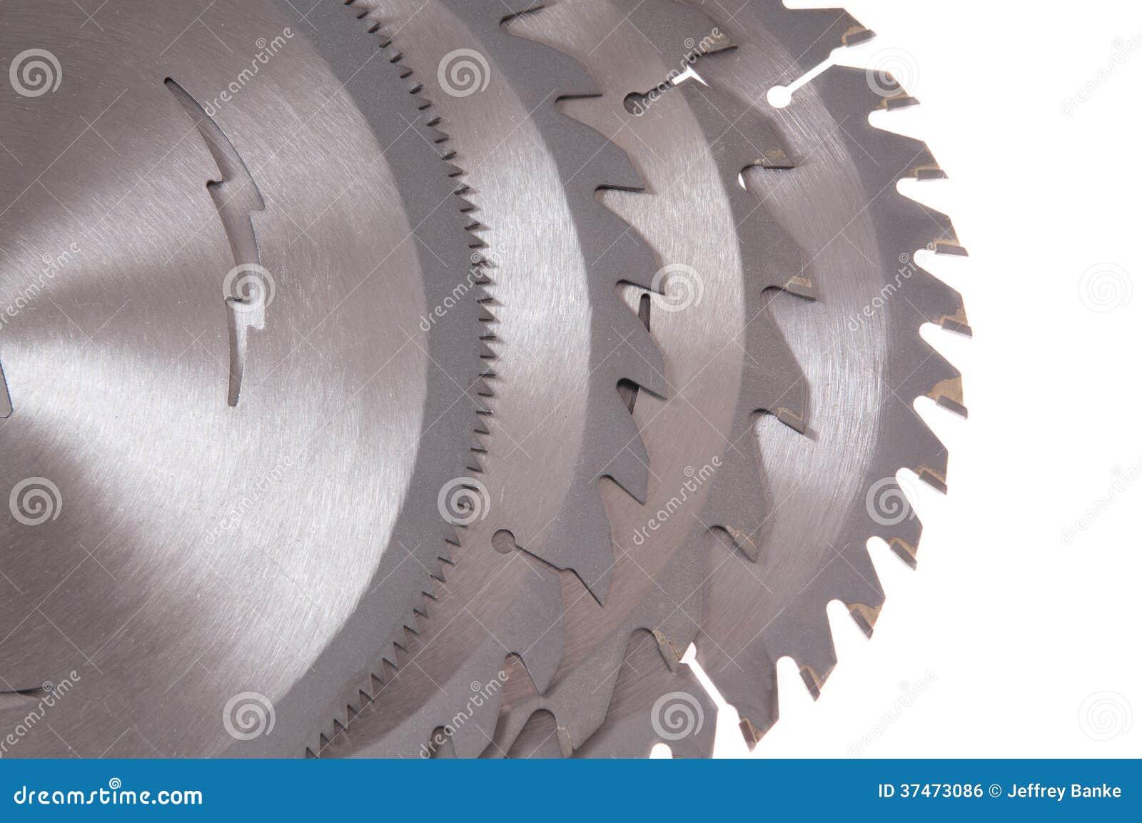 Saw Blades stock photo. Image of construction, industrial - 37473086