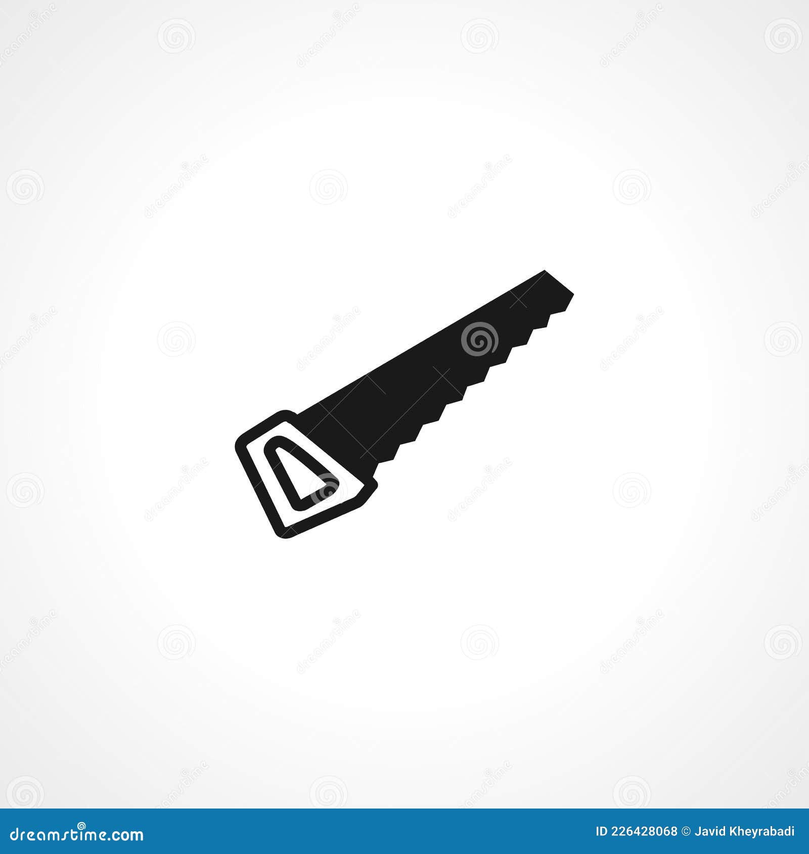 Saw Icon. Saw Vector Icon. Saw Isolated Icon Stock Vector ...